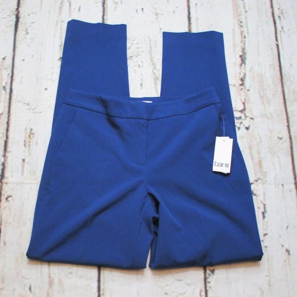 Bar III | Pants & Jumpsuits | Bar Iii Cropped Slim Leg Pants | Poshmark